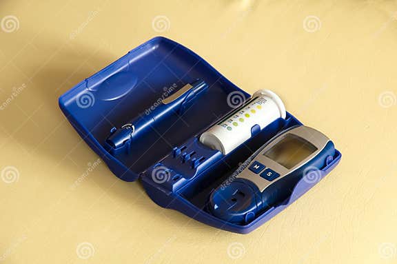 Diabetes utensils stock photo. Image of health, medic - 4300136