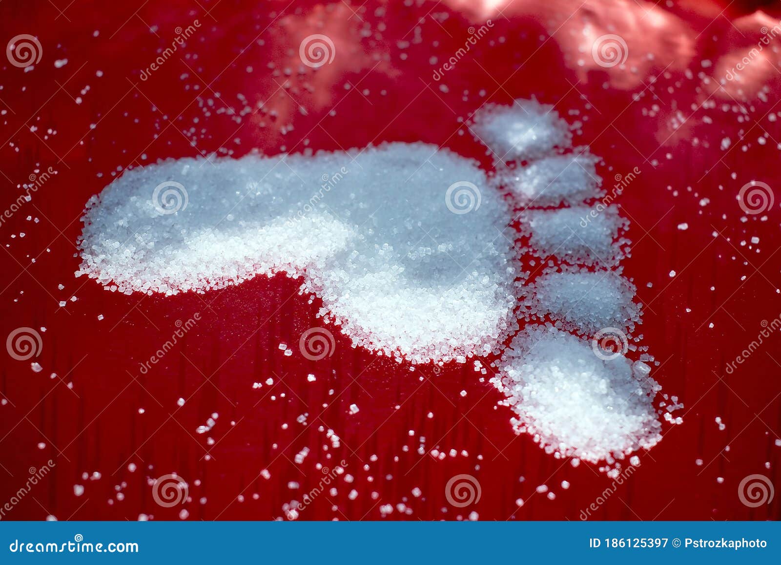 Diabetic Foot Made of Sugar Stock Image - Image of glass, blood: 186125397