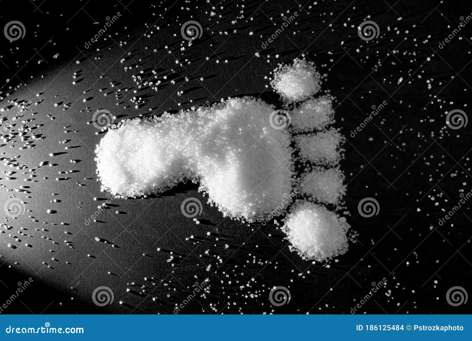 Diabetic Foot Made of Sugar Stock Photo - Image of carbohydrate, flavor ...