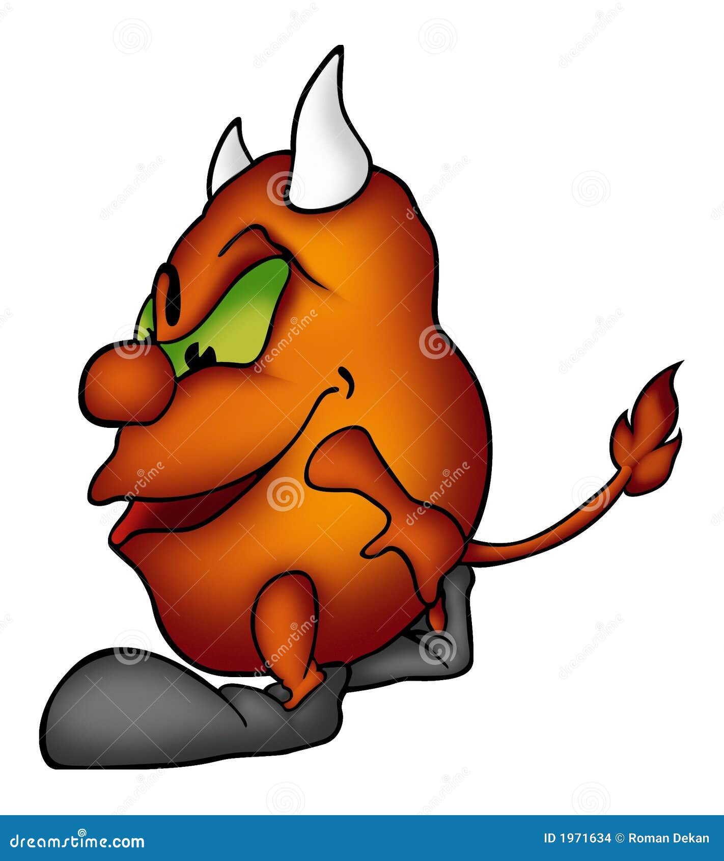 Diable Humoristique Image. Image: 1971634