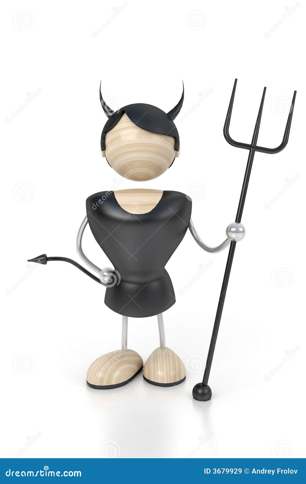 Diablo stock de ilustración. Ilustración de hombre, tridente - 3679929