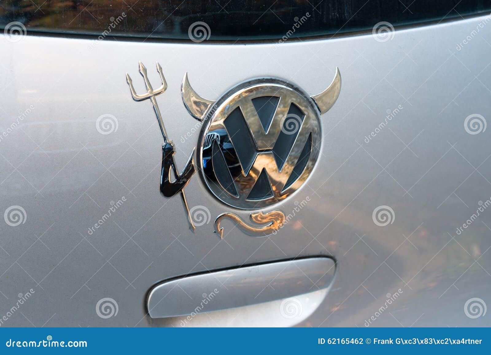 Diablo de Volkswagen fotografía editorial. Imagen de pruebas - 62165462