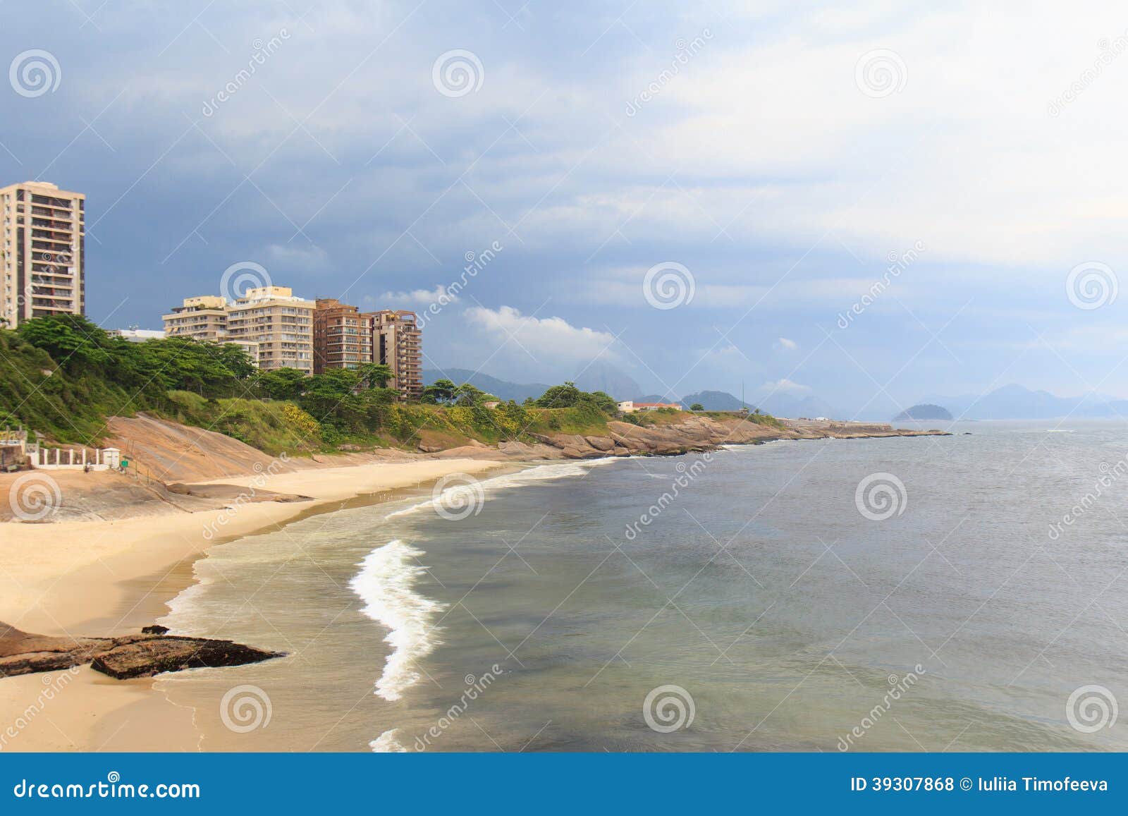 Diablo (Devil) Beach, Arpoador, Rio De Janeiro Stock Photo - Image of ...