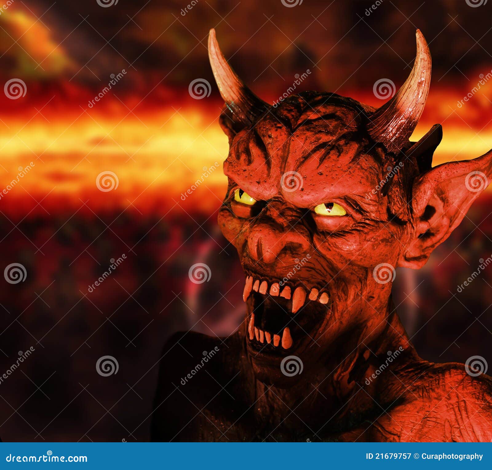 Diabo imagem de stock. Imagem de demônio, inferno, vermelho - 21679757