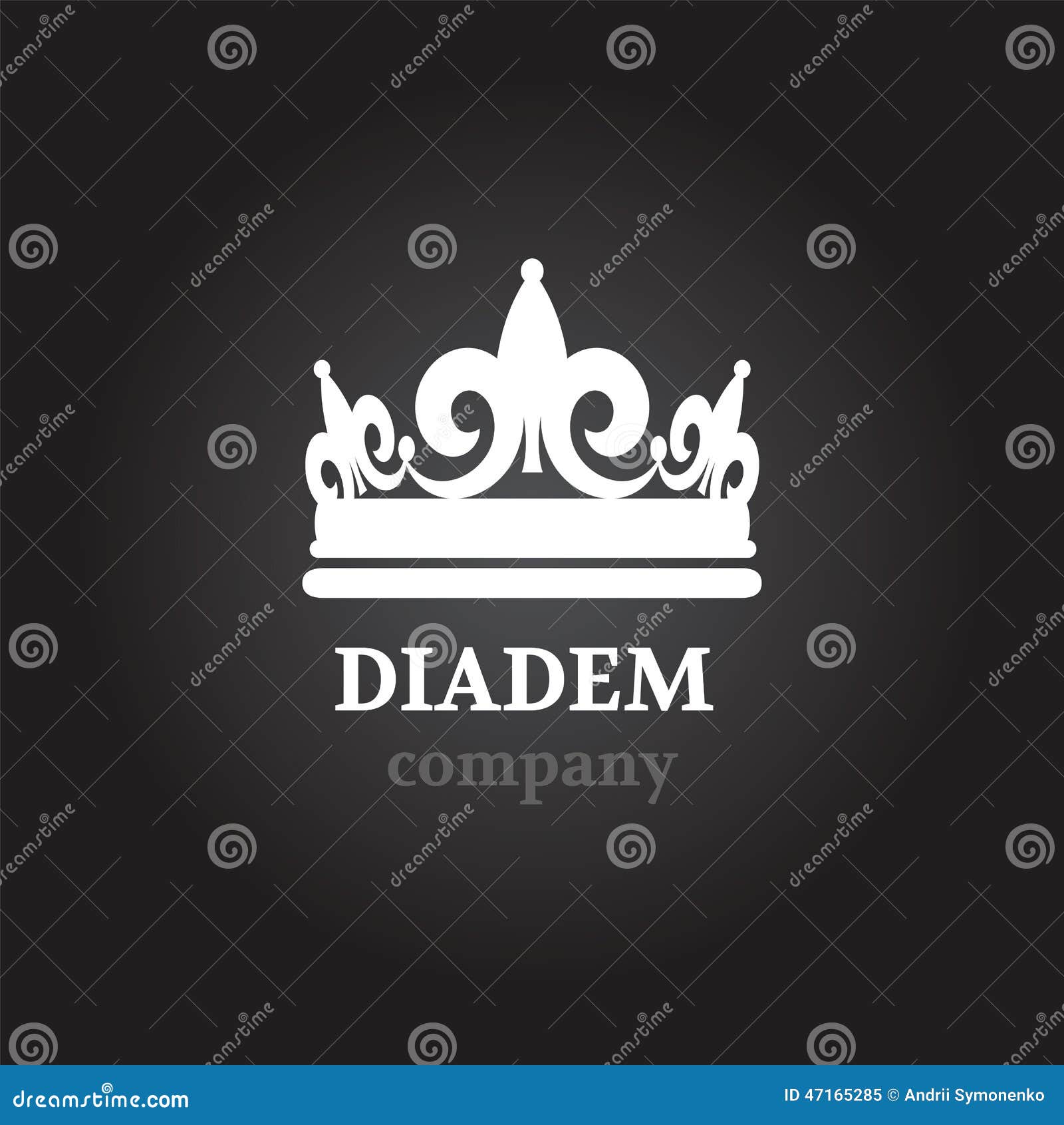 Diadem Vector Silhouette Icon Stock Stock Vector - Illustration of ...