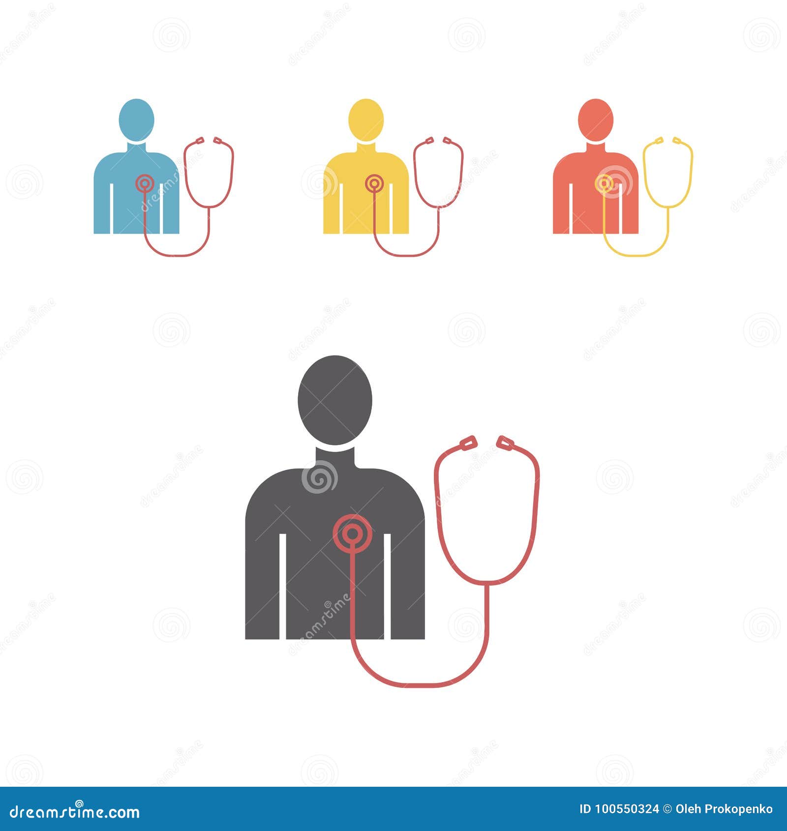 Diagnostic Icon. Vector Sign Stock Vector - Illustration of background ...