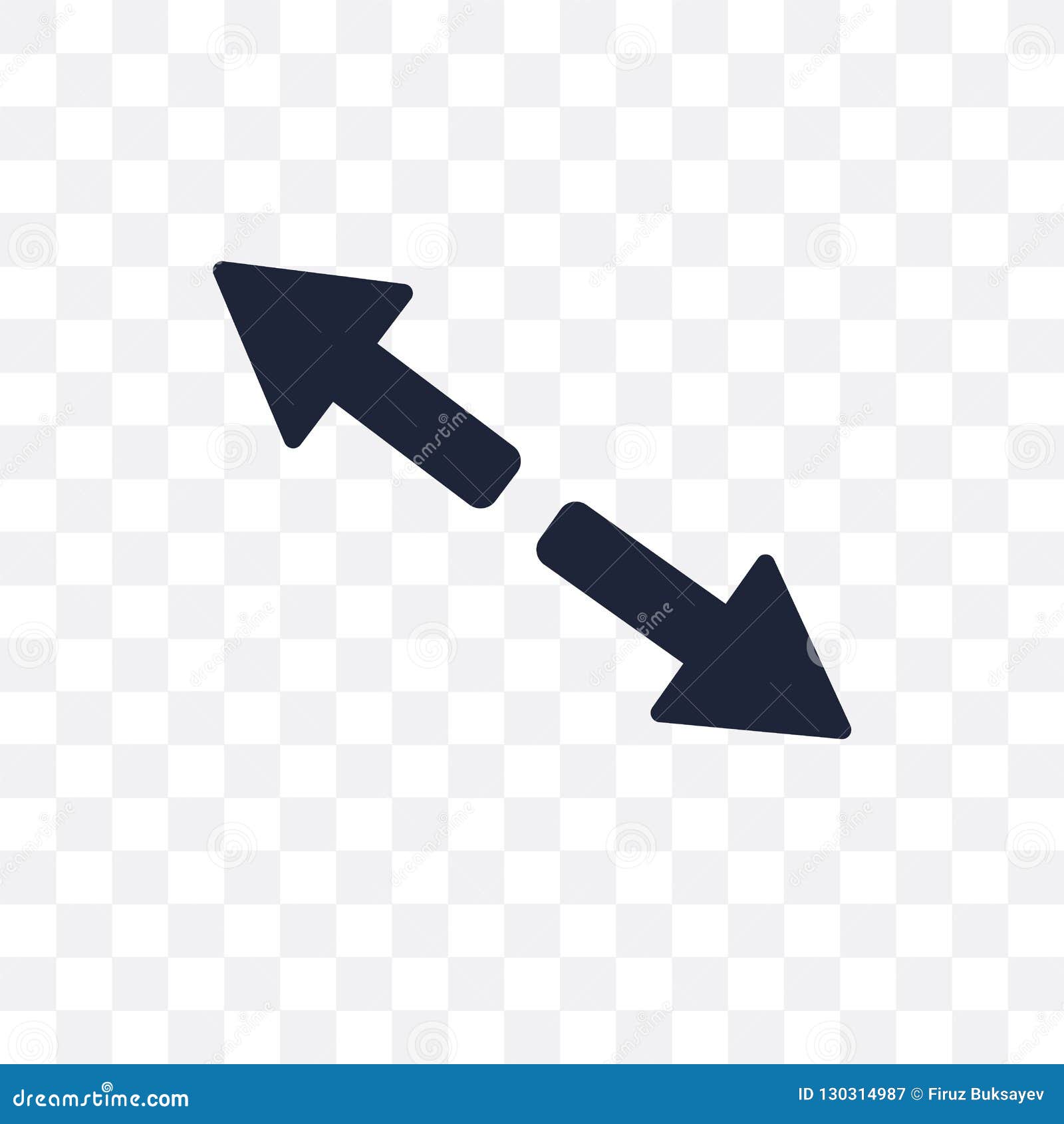 Diagonal Arrow Icon. Resize Cursor In Black Line Style Vector ... Diagonal Arrow Icon. Resize Cursor In Black Line Style Vector ...