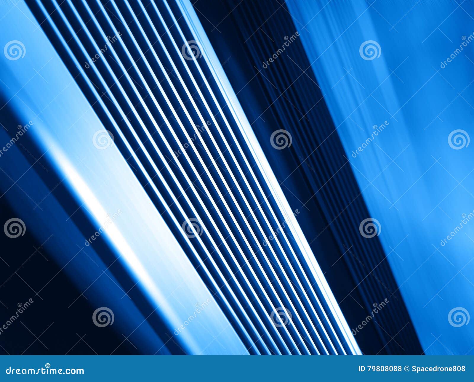 Diagonal Blue Motion Blur Panels Background Stock Illustration ...