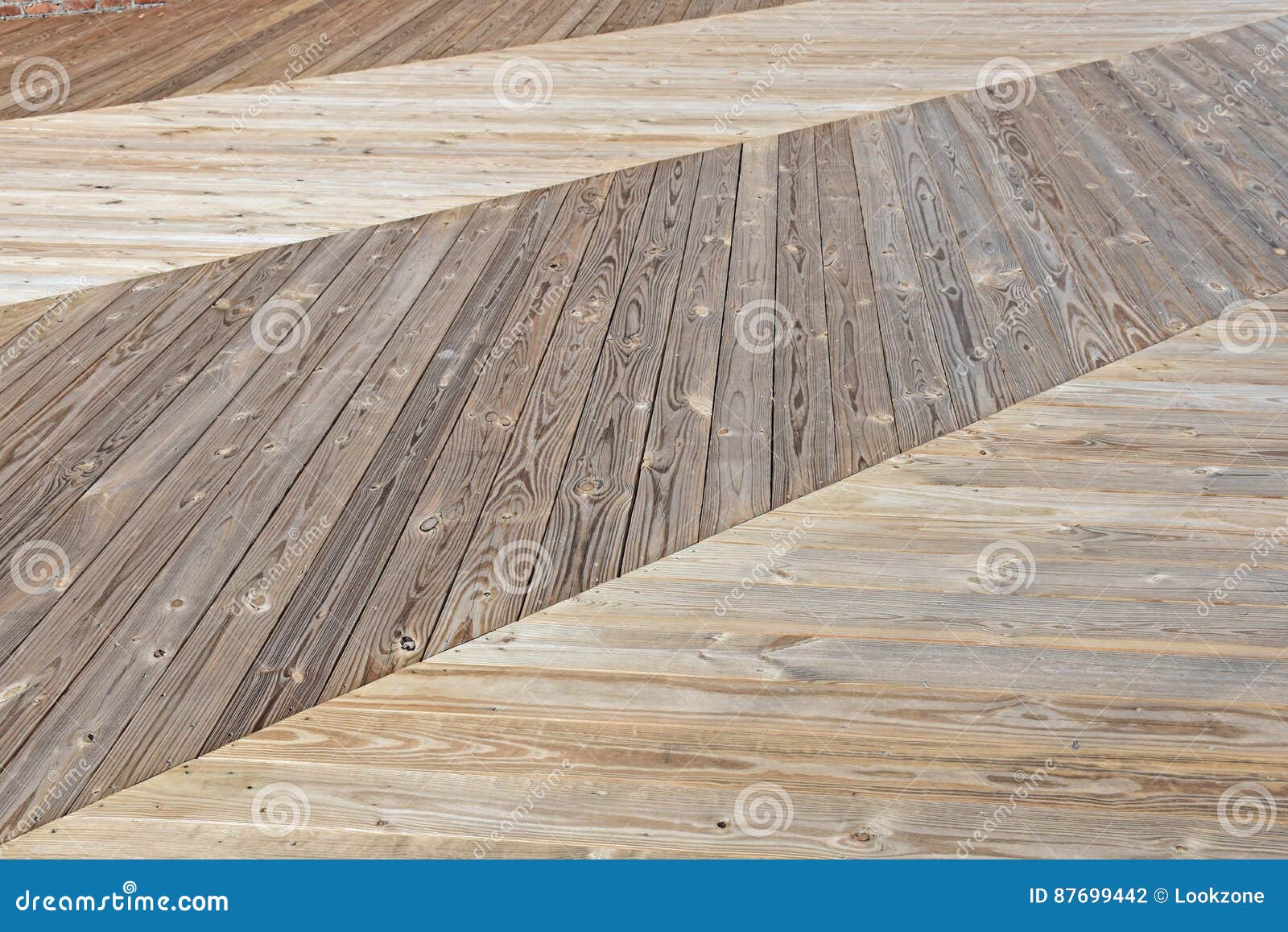 Diagonal Boardwalk stock photo. Image of dock, cracks - 87699442