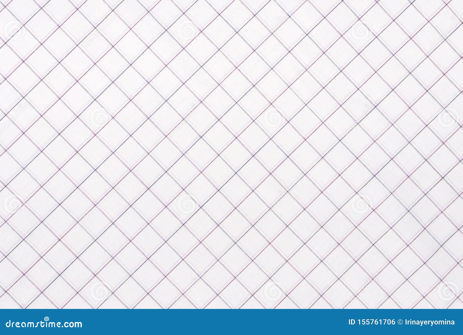 Diagonal Checkered Fabric. White and Light Blue Checkered Fabric ...