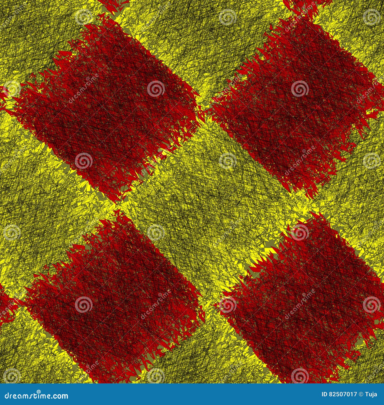 Diagonal Checkered Seamless Pattern with Grunge Striped Square Elements ...