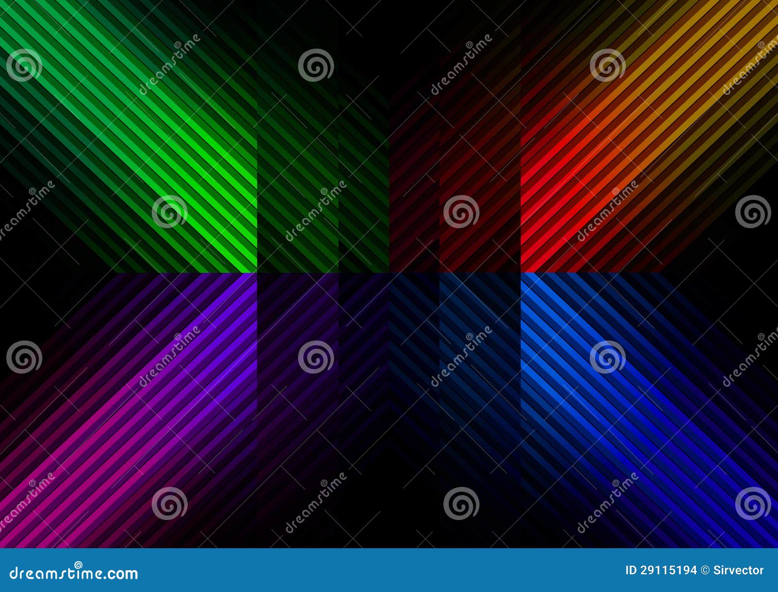 Diagonal color bars stock illustration. Illustration of blue - 29115194