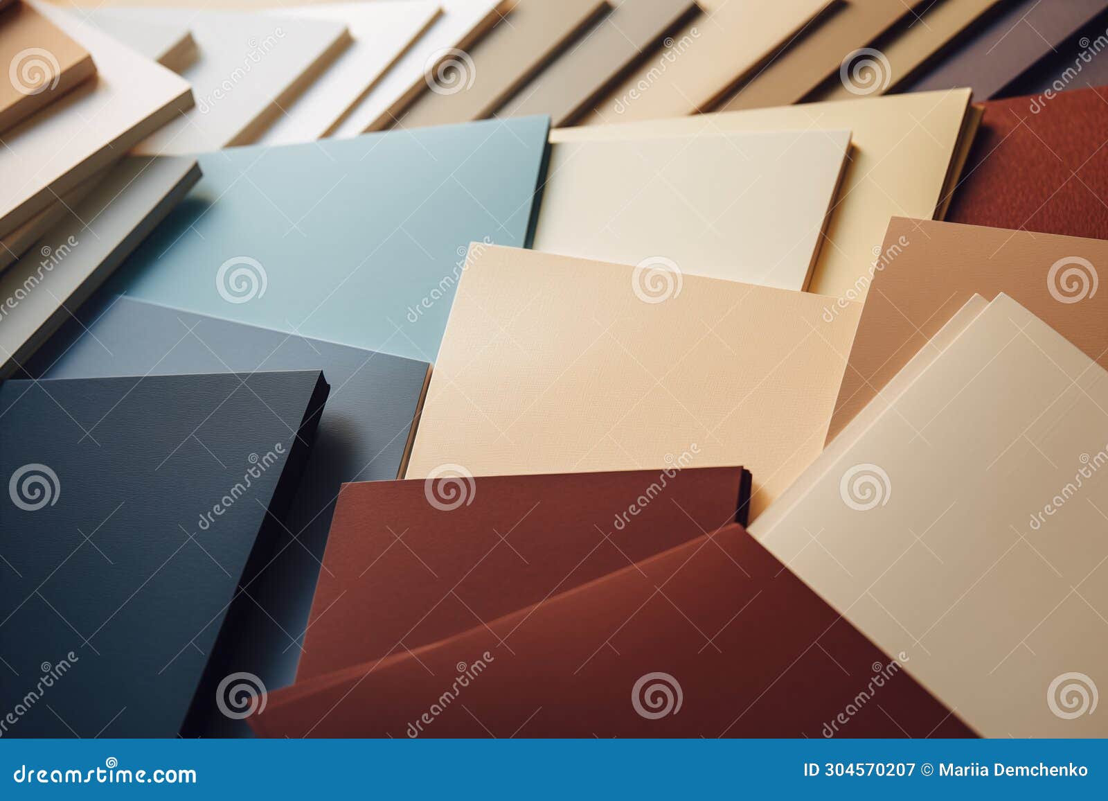 Diagonal Composition of Paper Sheets with Geometric Patterns in Various ...