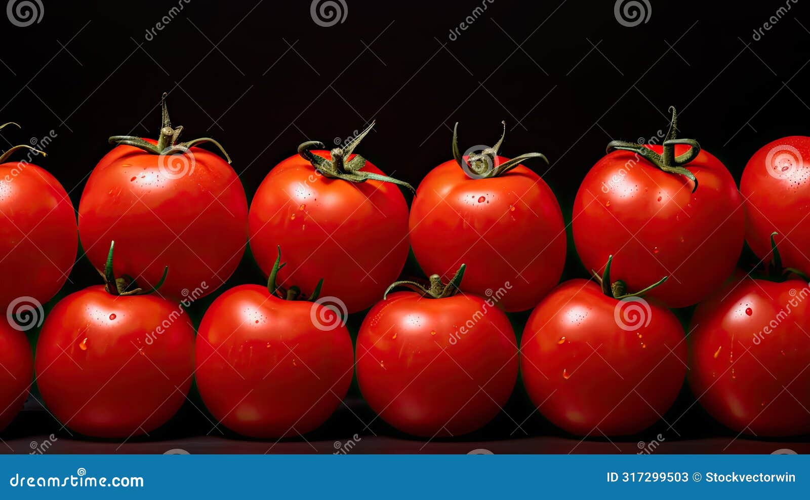 Diagonal Composition Tomato Red Stock Illustration - Illustration of ...