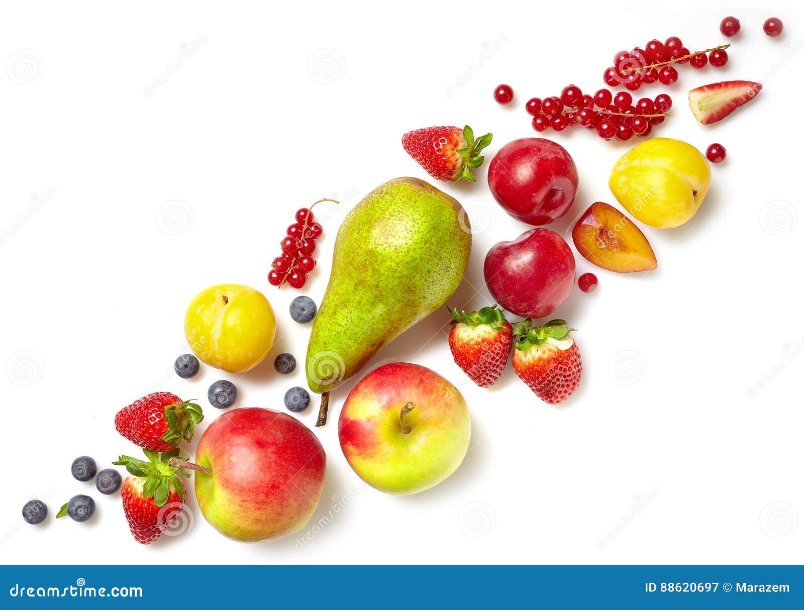 Diagonal Composition Various Fruits Stock Photos - Free & Royalty-Free ...