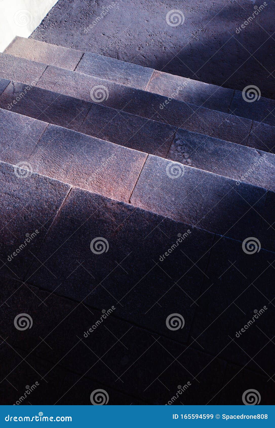 Diagonal Concrete Stairs during Sunset Background Stock Image - Image ...