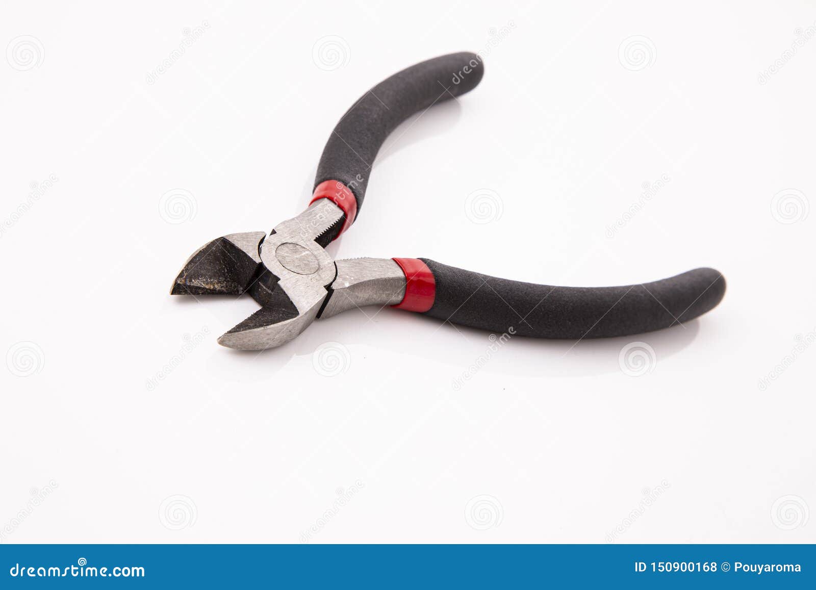 Diagonal cutting pliers. stock photo. Image of close - 150900168