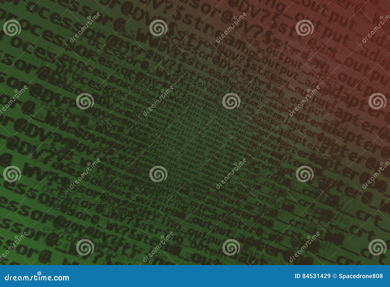 Diagonal Dark Green Red Computer Text Texture Background Stock ...