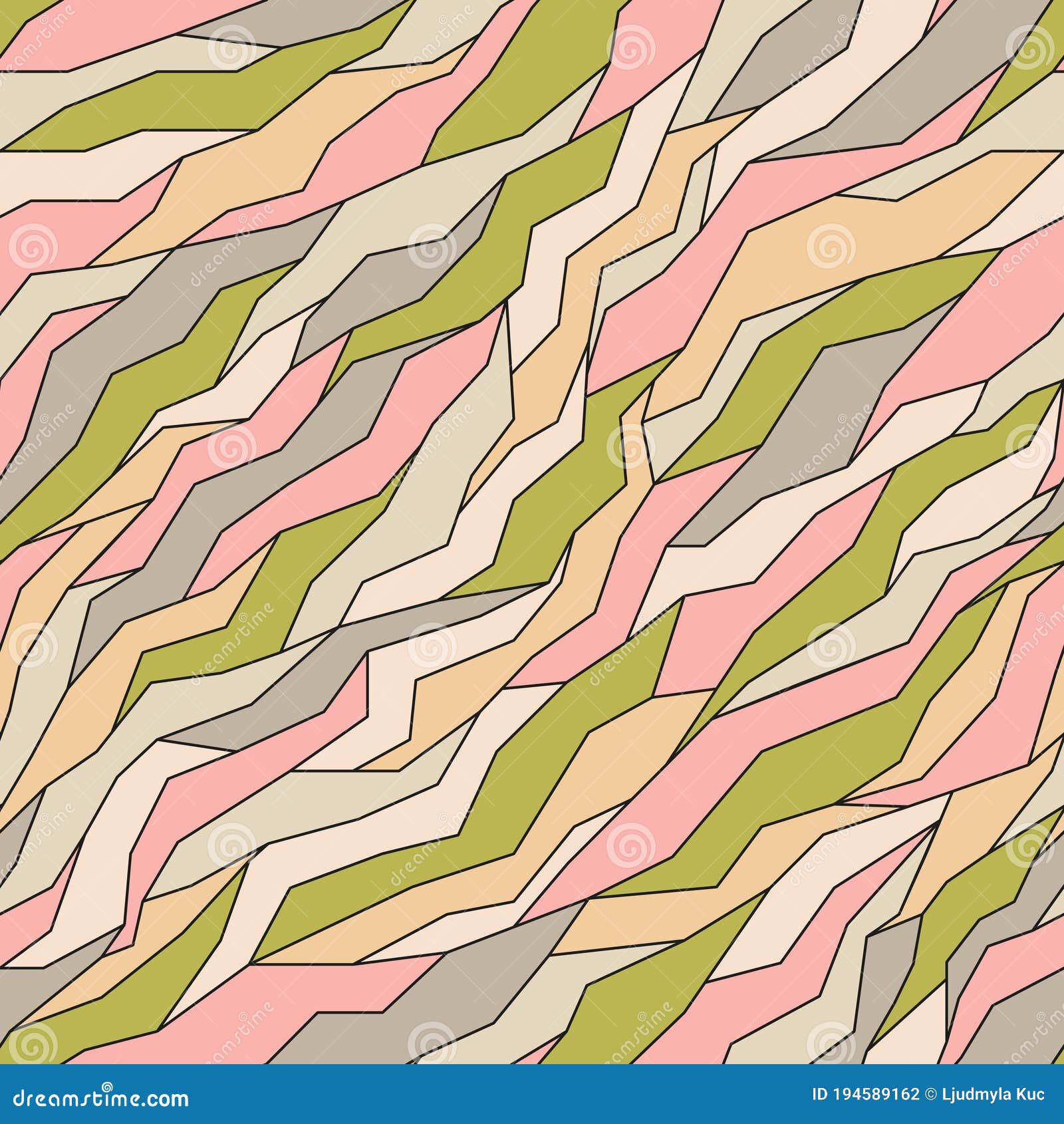 Diagonal Elements Seamless Pattern Stock Vector - Illustration of print ...