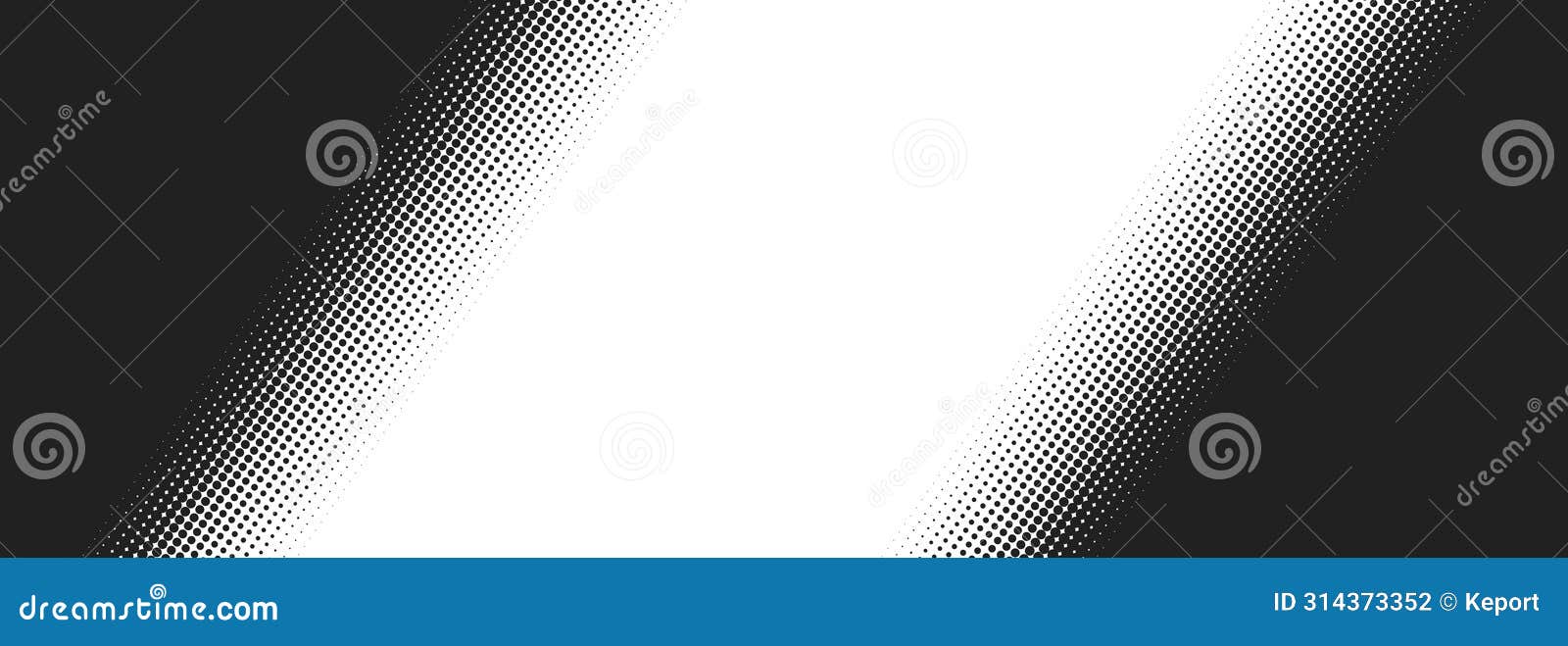 Diagonal Gradient Background Banner Black and White Stock Illustration ...