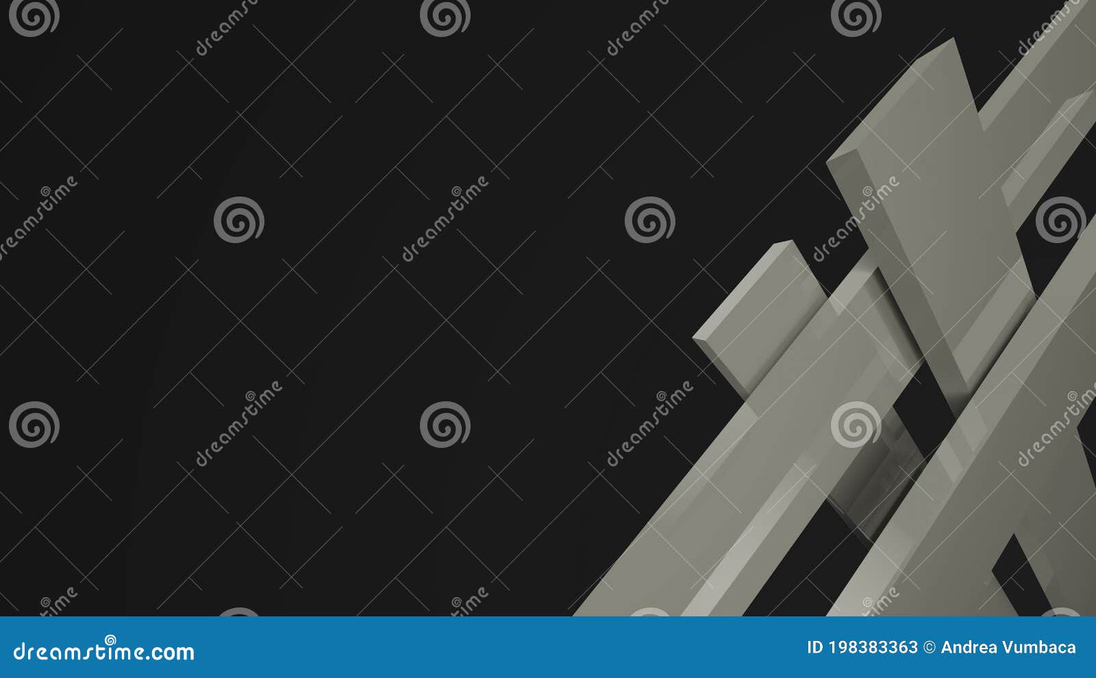 Diagonal Gray Dynamic Stripes on White Background. Modern Abstract ...