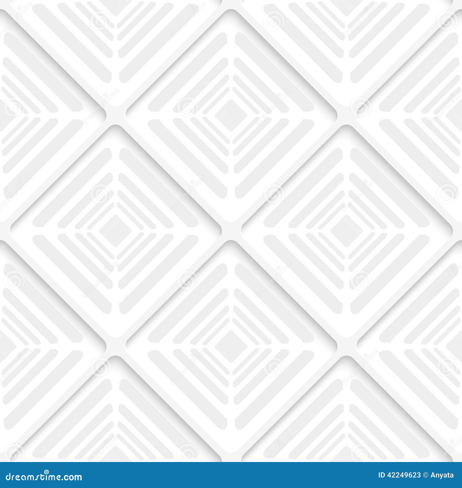 Diagonal Gray Offset Squares Pattern Stock Vector - Illustration of ...