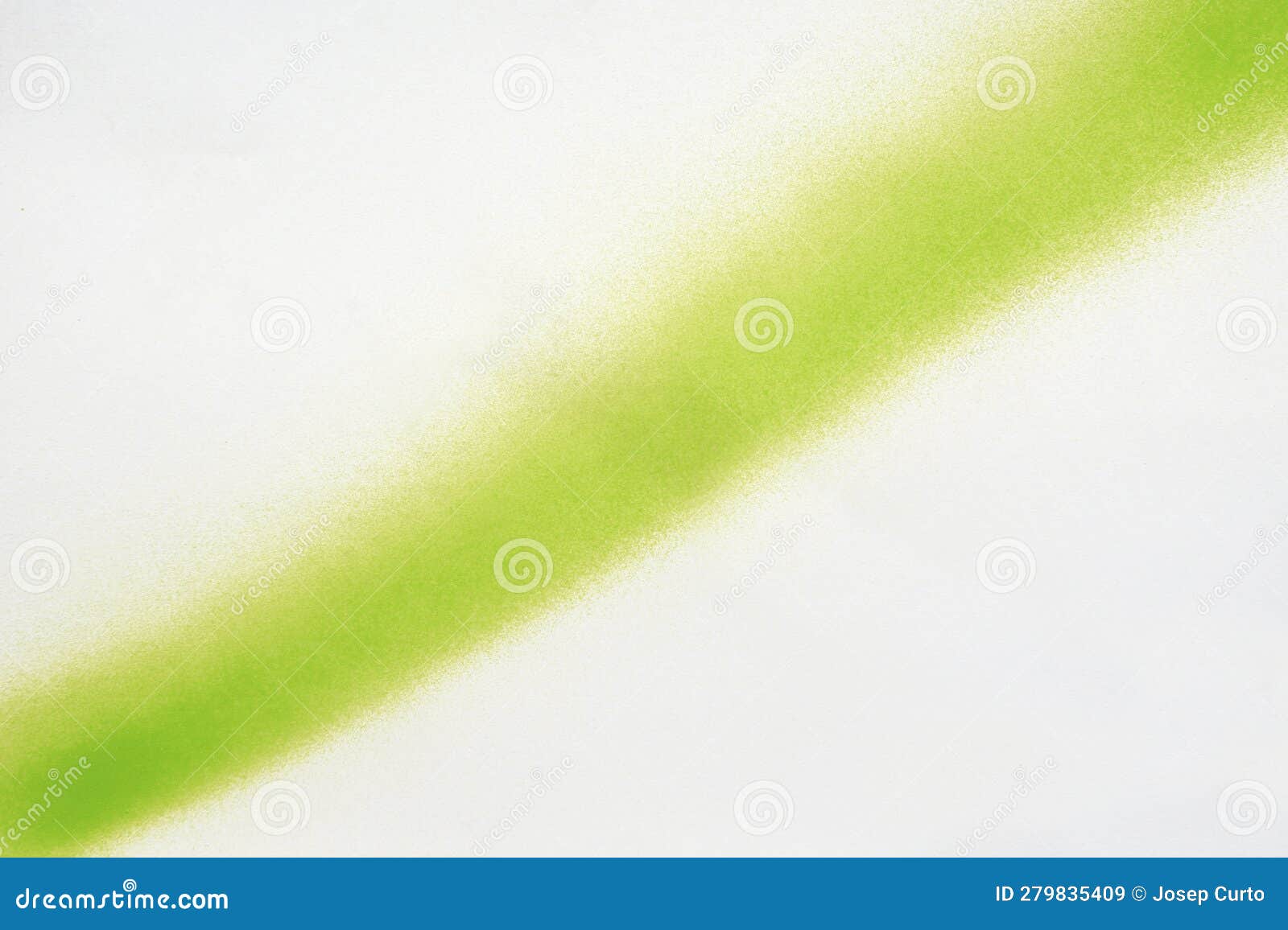 Diagonal Green Line of Spray Paint on White Stock Image - Image of ...