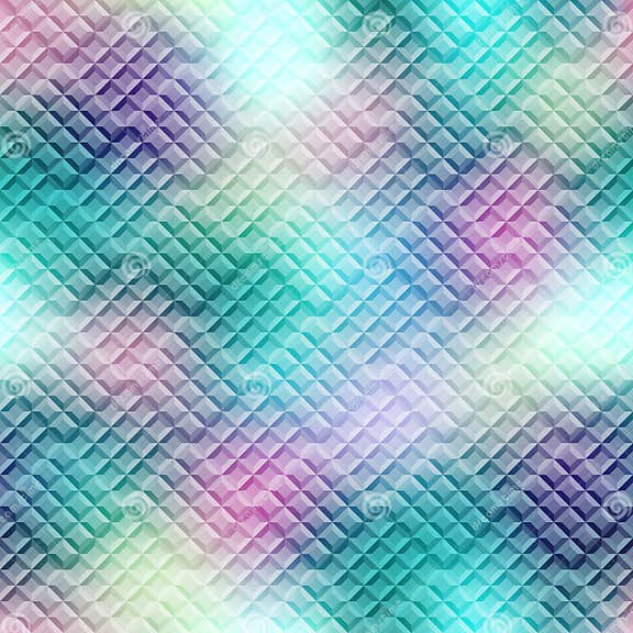 Diagonal Green Mosaic Staggered Stock Vector - Illustration of curve ...