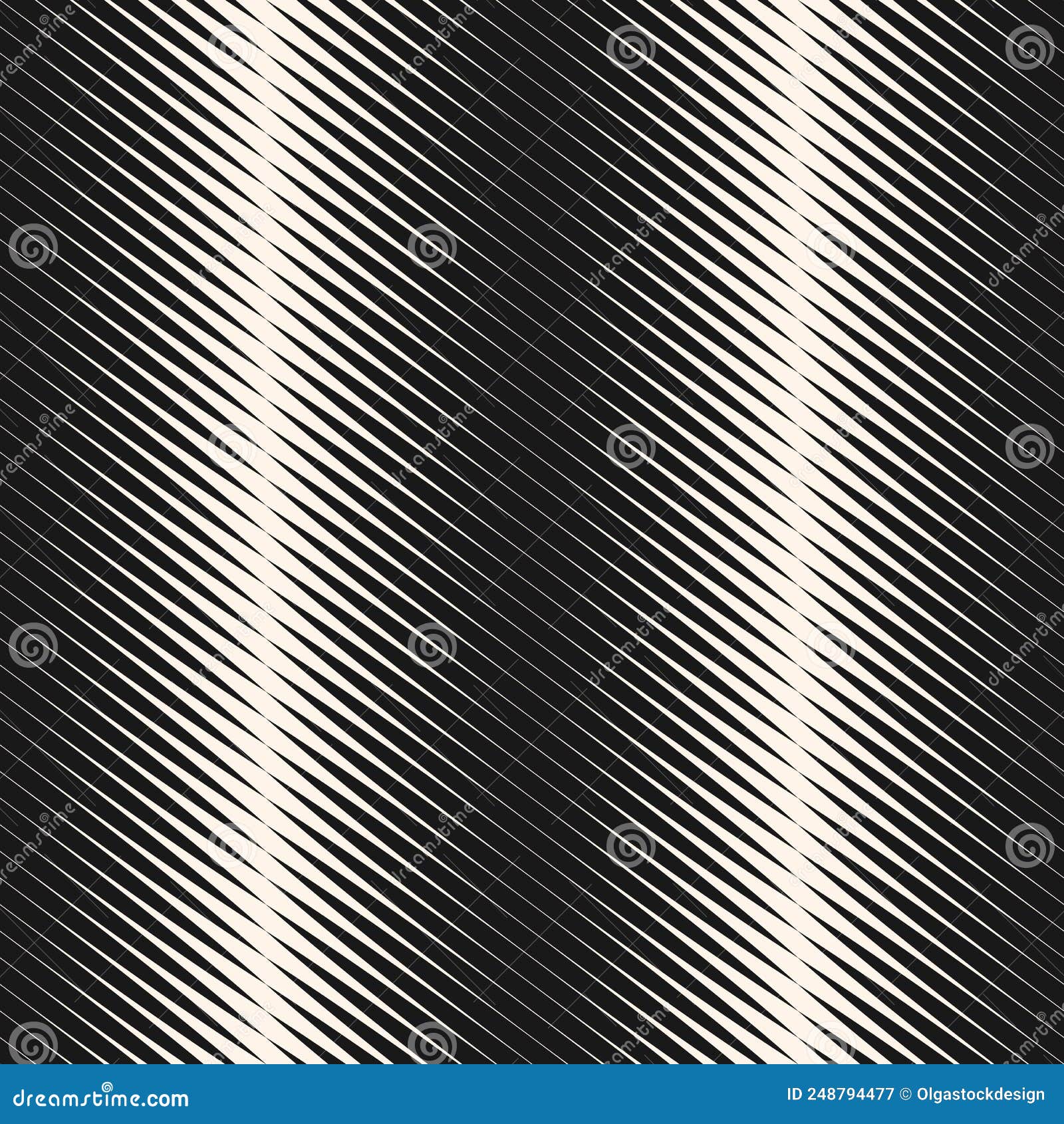 Diagonal Halftone Stripes Seamless Pattern. Vector Monochrome Half-tone ... Diagonal Halftone Stripes Seamless Pattern. Vector Monochrome Half-tone ...