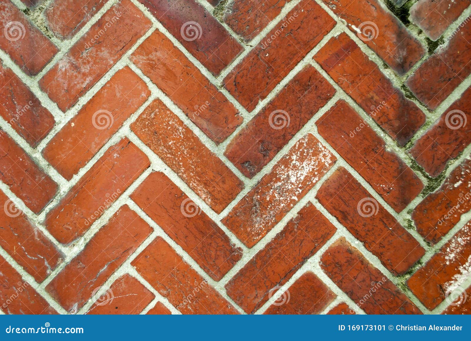 Diagonal Herringbone Brick Pattern Stock Photography | CartoonDealer ...