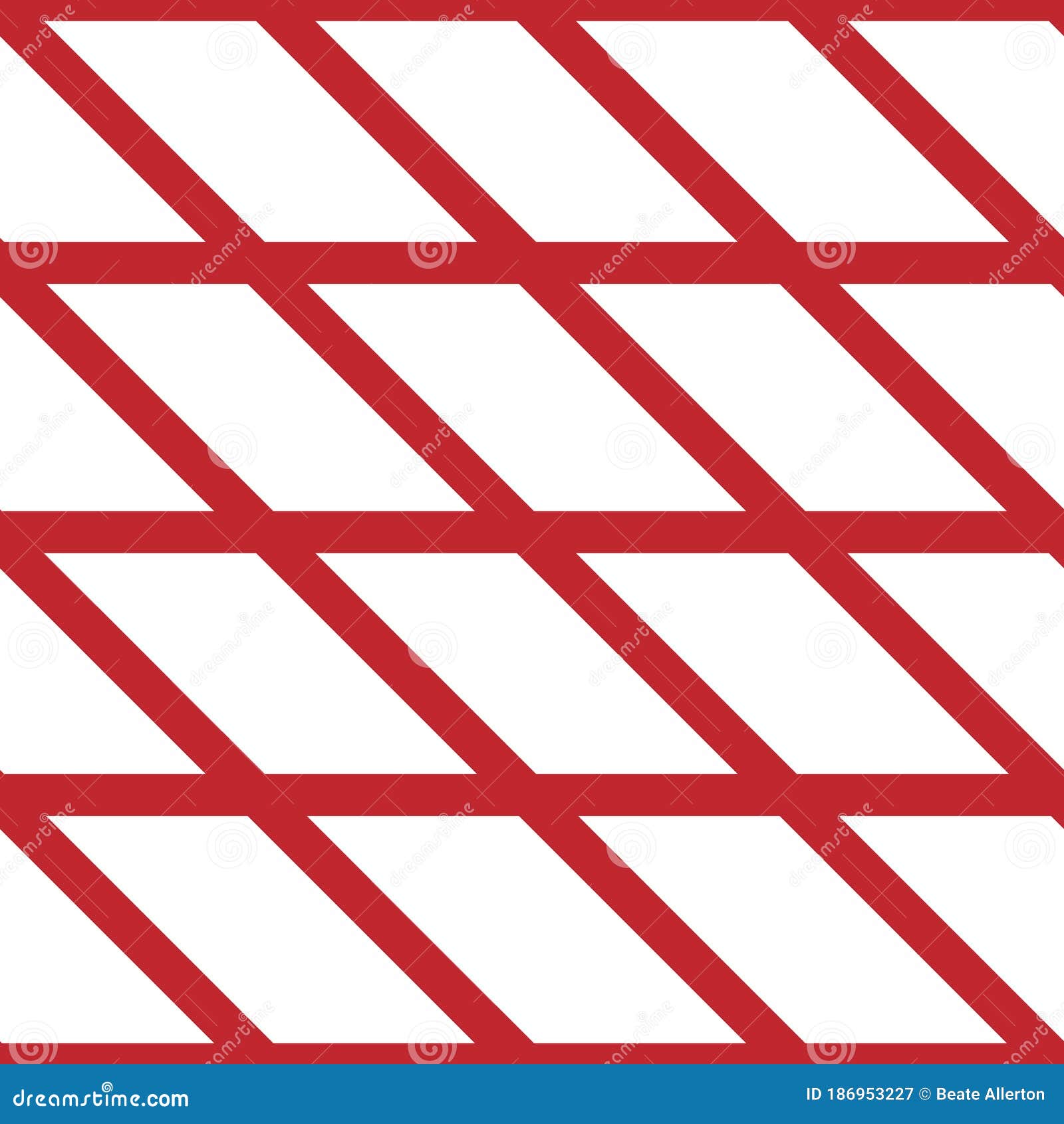 Diagonal Lattice Vector Seamless Pattern Background. Simple Minimalist ...