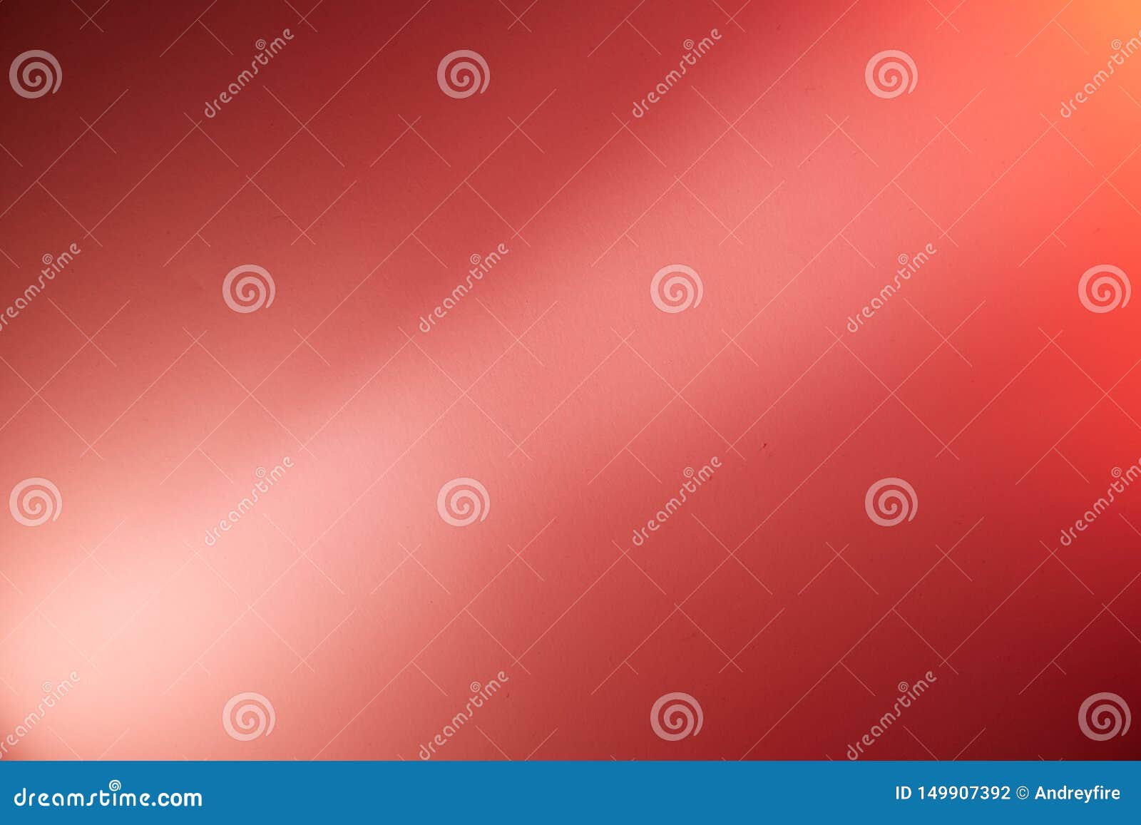 Diagonal Light Beam of Light with the Transition To a Light Red Spot ...