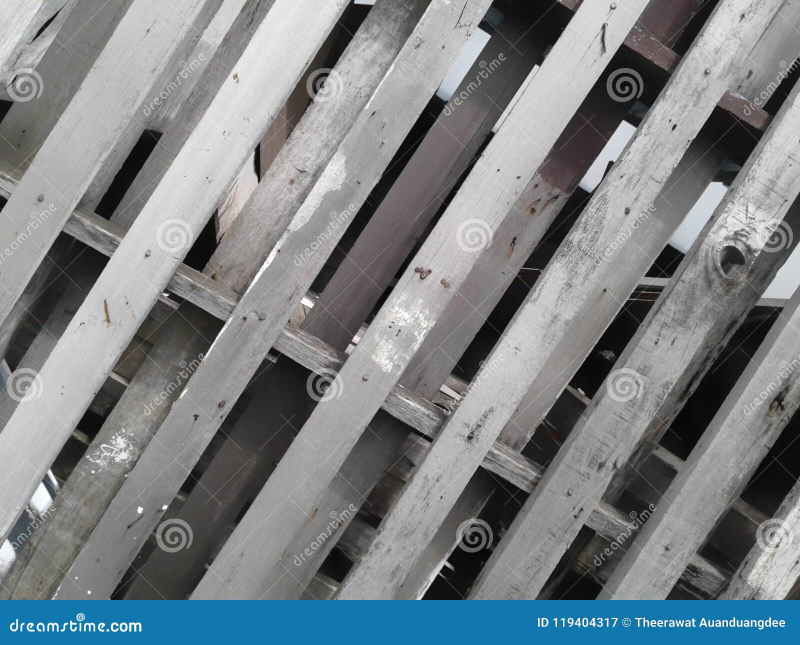 The Diagonal Line Crosses into Several Rectangular Shapes Stock Image ...