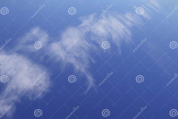 Diagonal Line Pattern Abstract Nature of White Clouds and Blue Sky ...