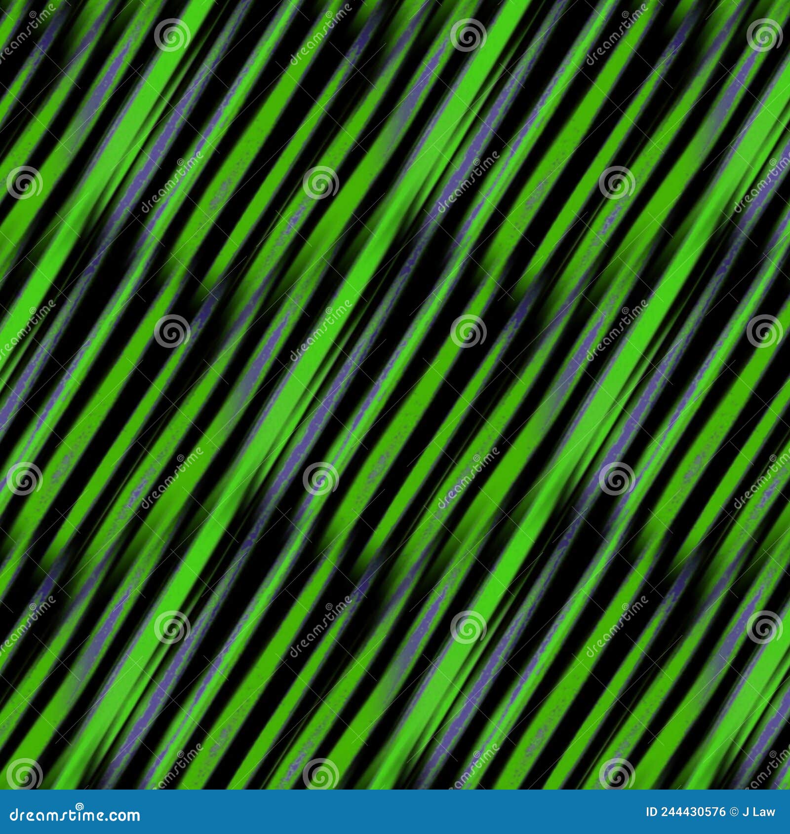 Diagonal Linear Tessellation Abstract Pattern in Neon Green Stripes on ...