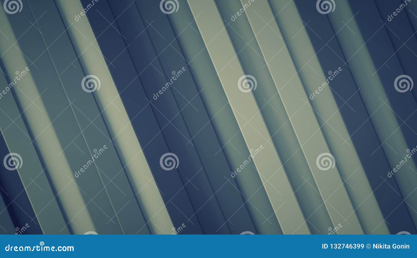 Diagonal Lines Abstract 3D Rendering Stock Illustration - Illustration ...