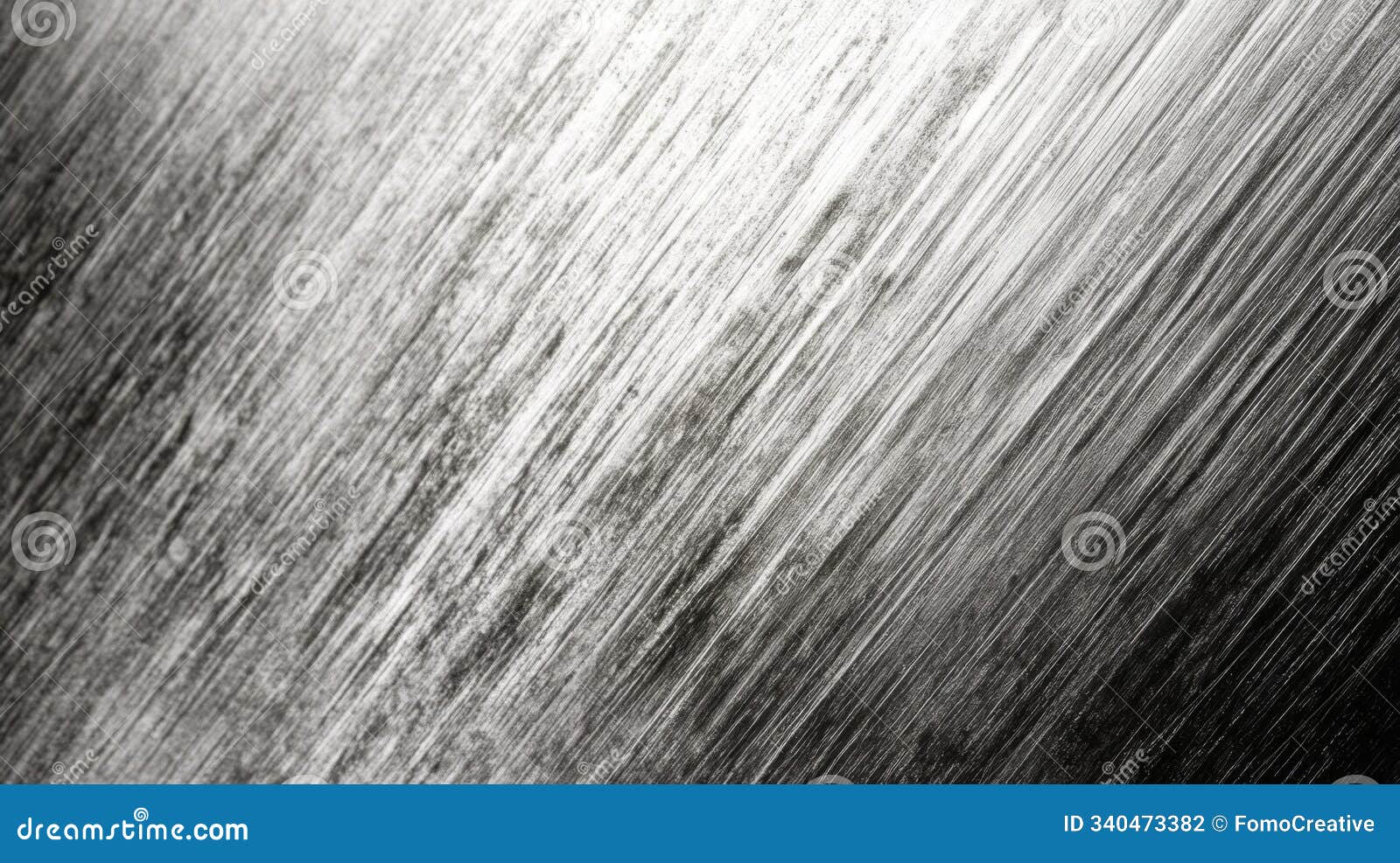 Diagonal Lines on a Brushed Metal Surface Stock Illustration ...
