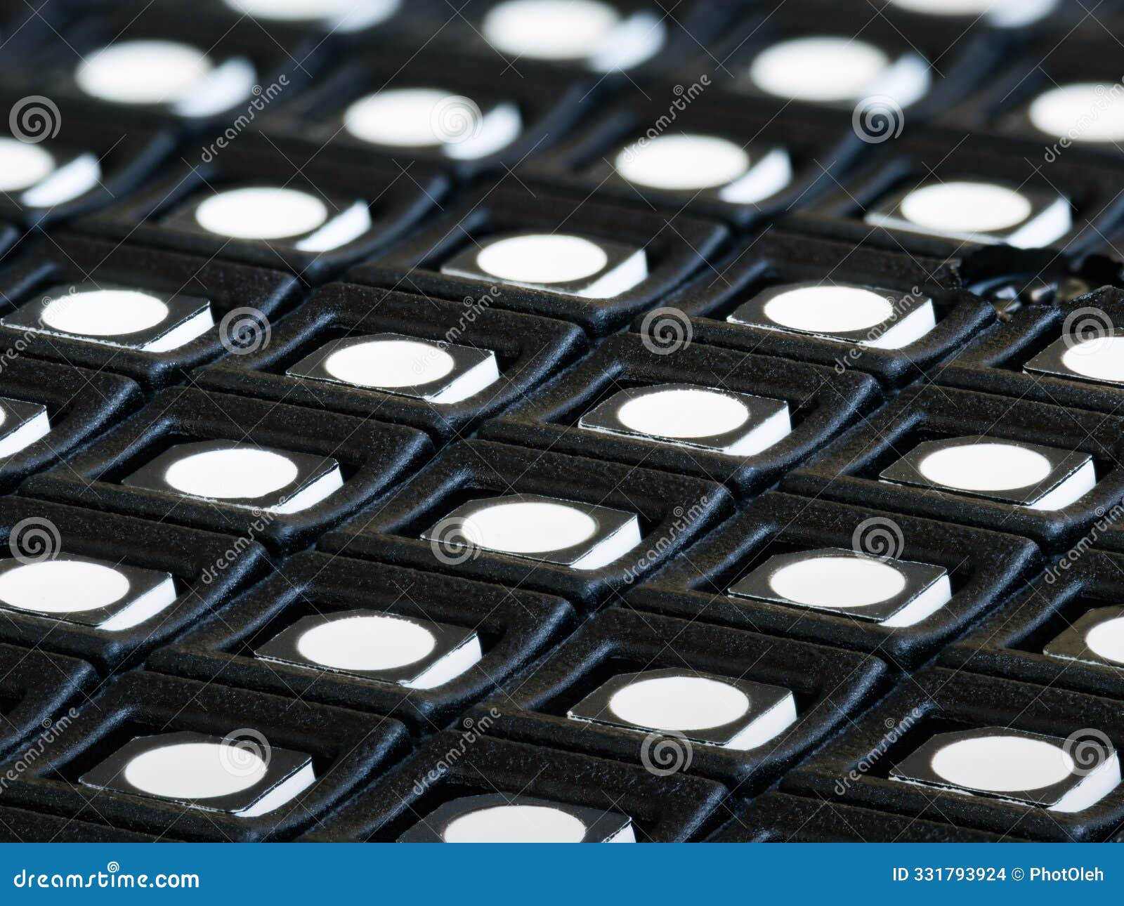 Diagonal Macro Shot of the Surface of the LED Screen Module Stock Photo ...