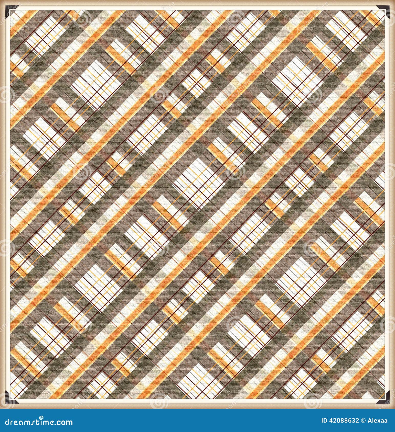 Diagonal Plaid Background Pattern Stock Illustration - Illustration of ...