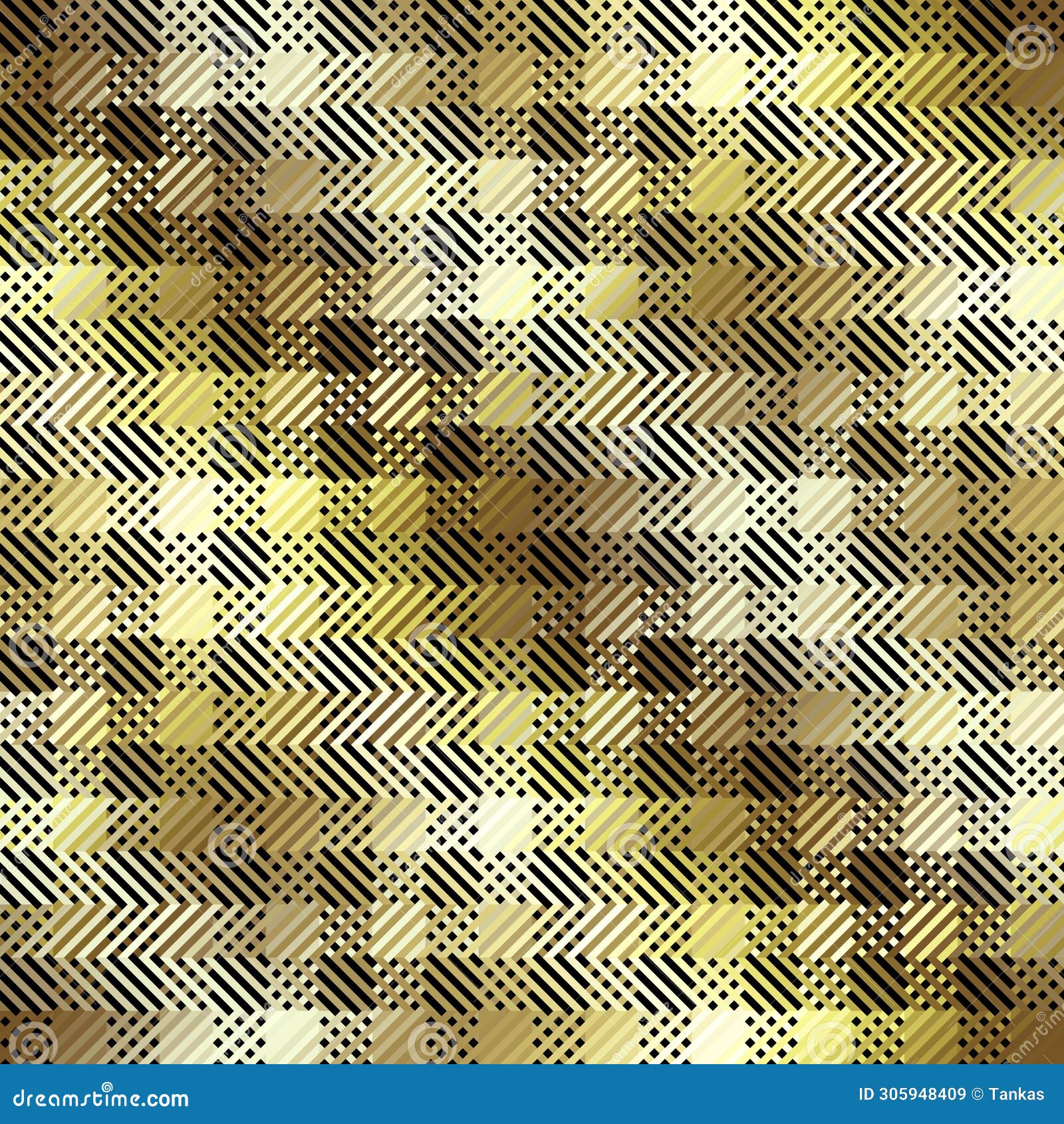 Diagonal Plaid Pattern. Moire Overlapping Effect. Vector Seamless Image ...