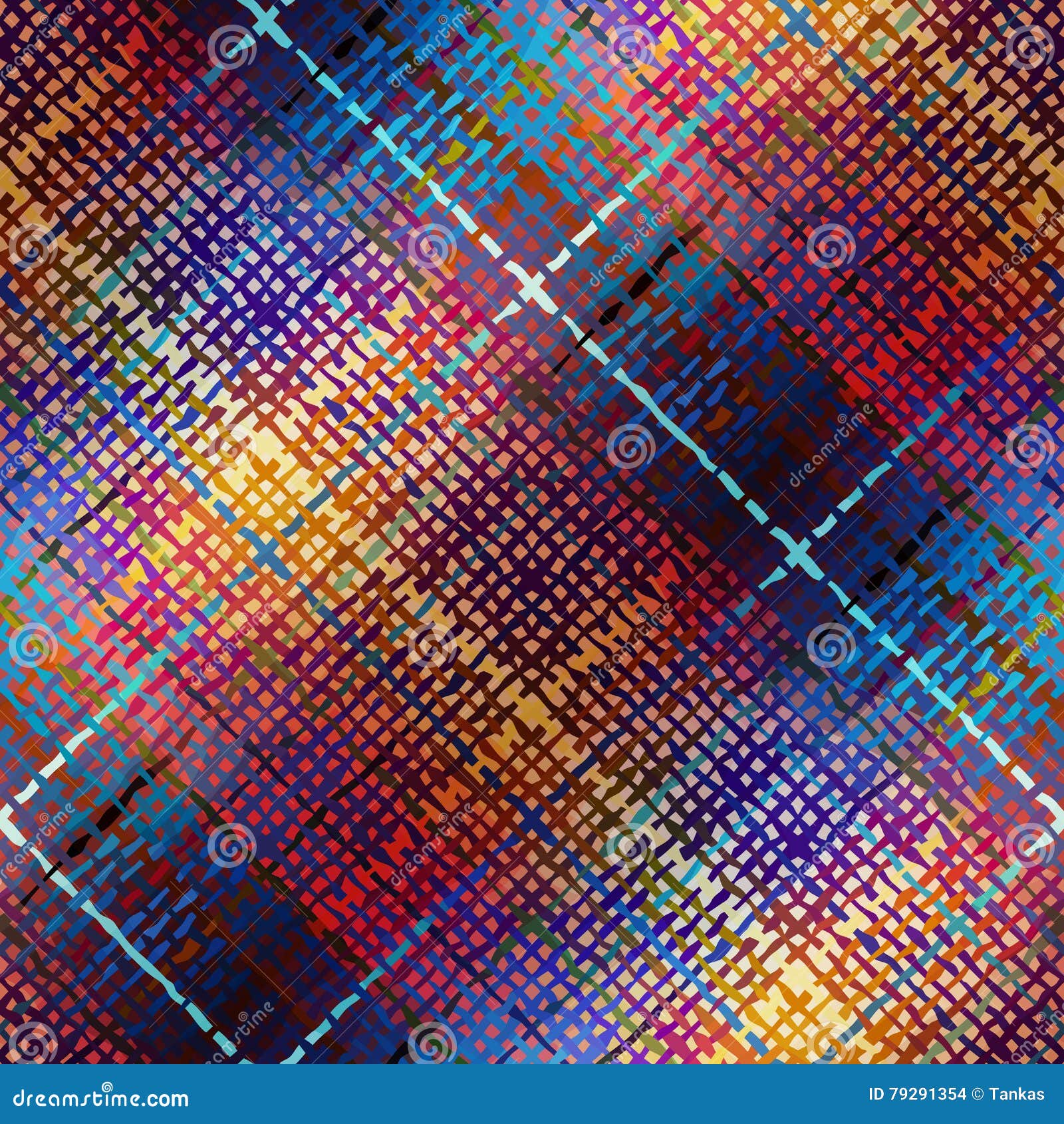 Diagonal plaid pattern. stock vector. Illustration of plaid - 79291354