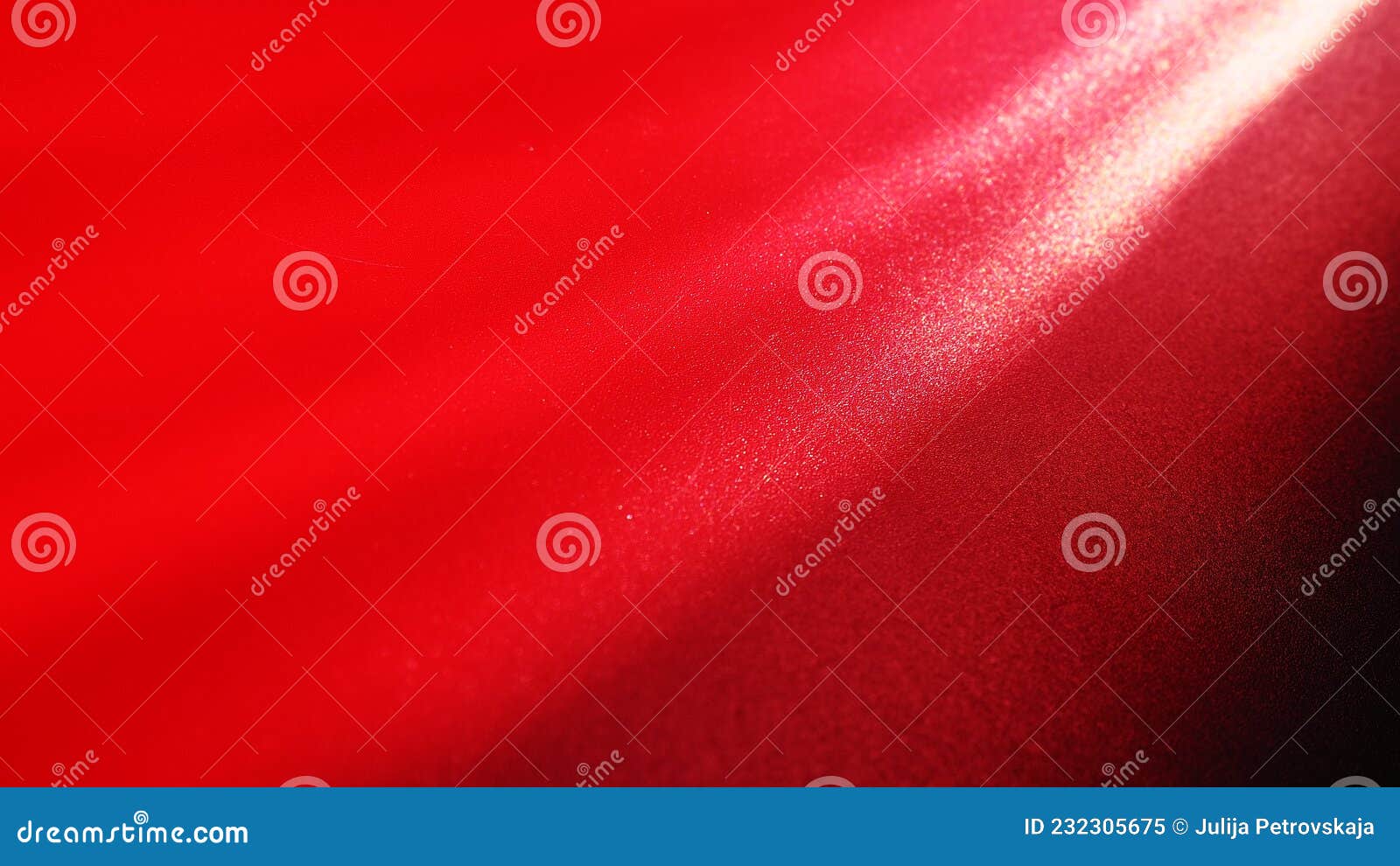 Diagonal Rays of Light on a Red or Scarlet Background. Blurred Abstract ...