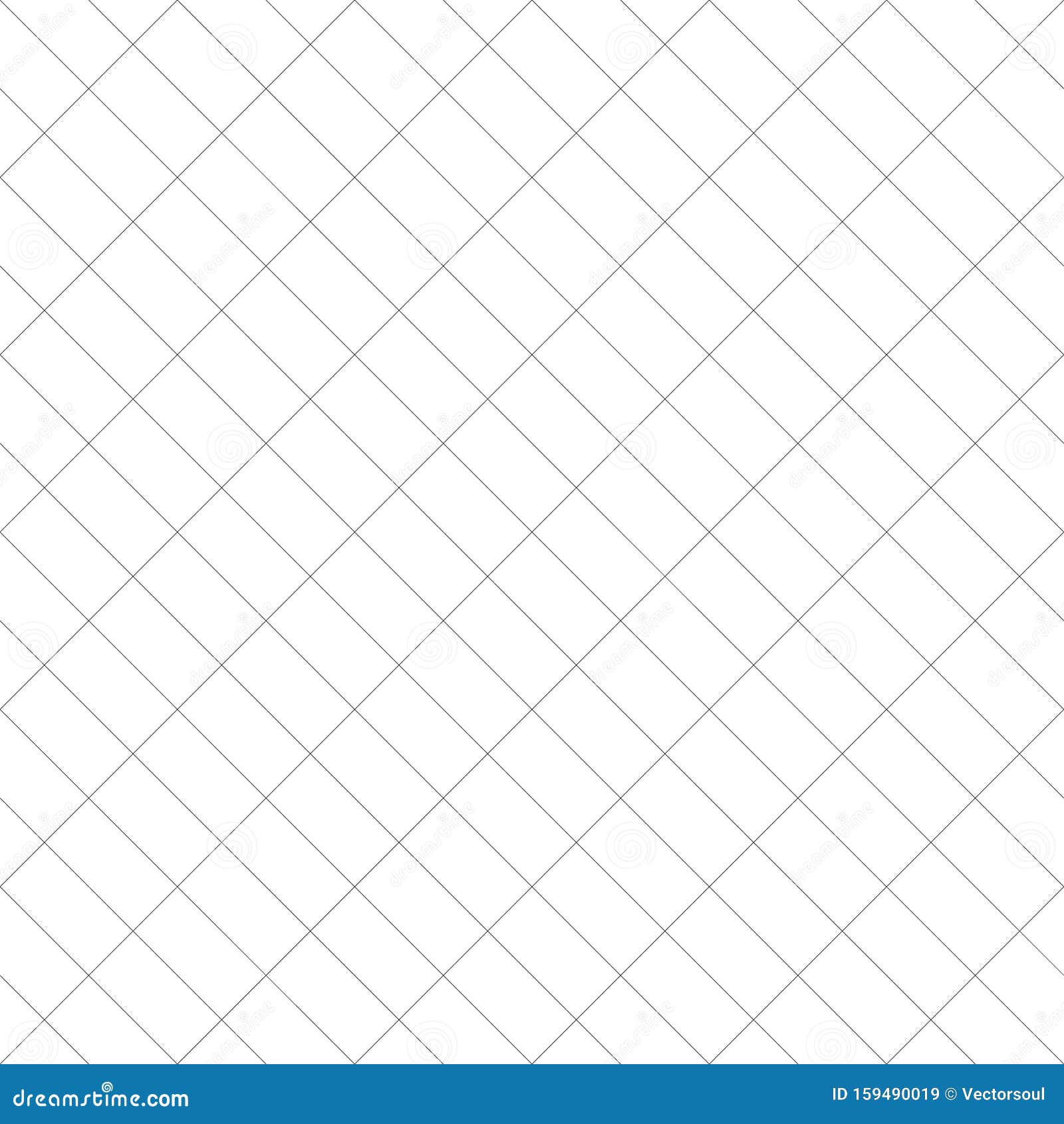 Diagonal And Rectangular Rectangle Grid Mesh Graphpaper Draft Plot Planning Drawing Paper