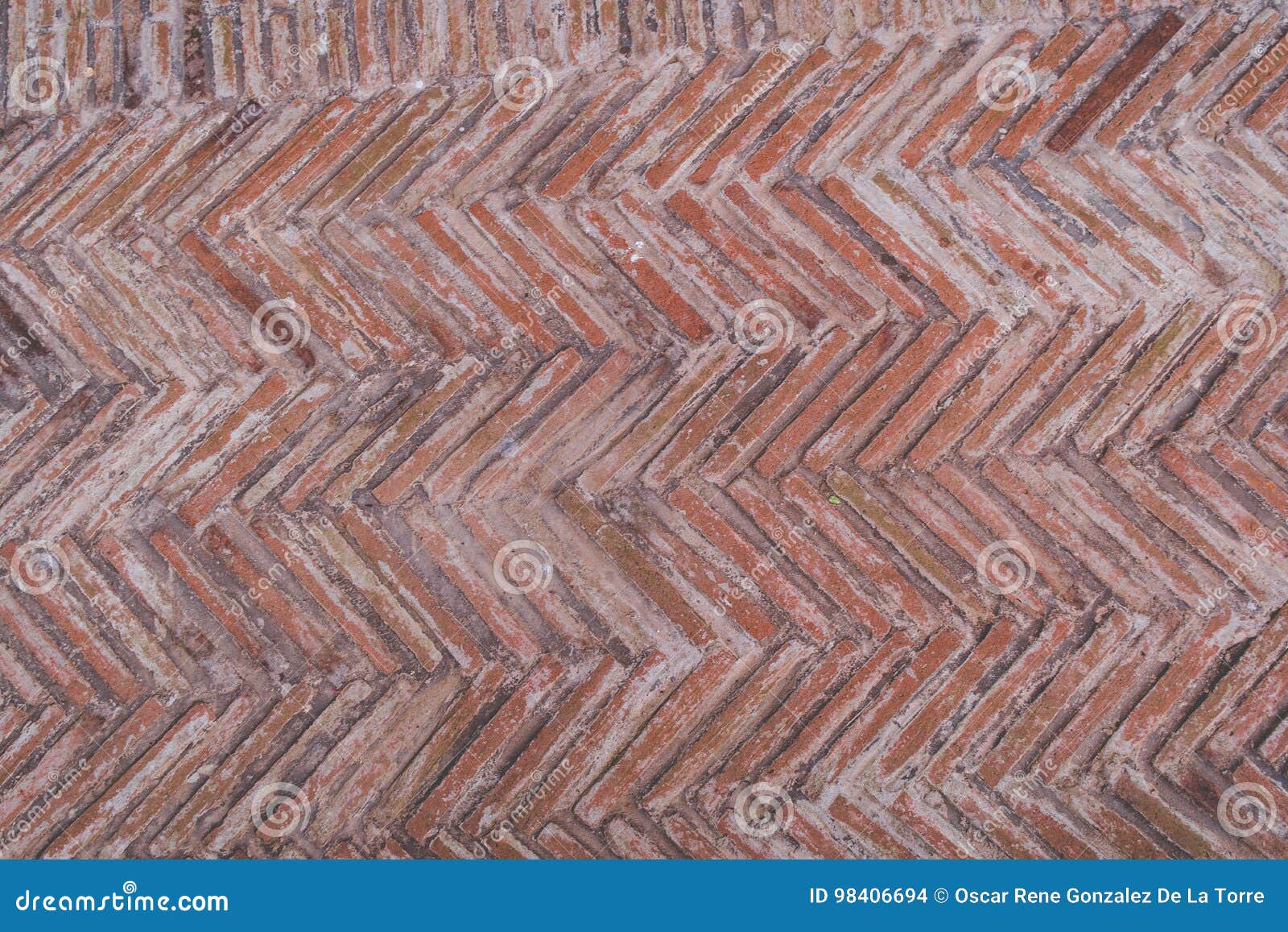 Diagonal red brick wall stock photo. Image of bricks - 98406694