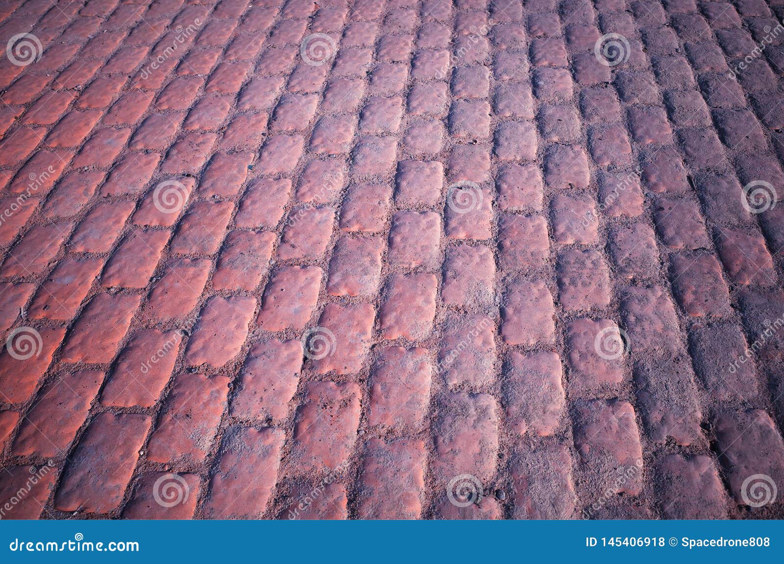 Diagonal Reddish Stone Pavement Texture Background Hd Stock Photo ...