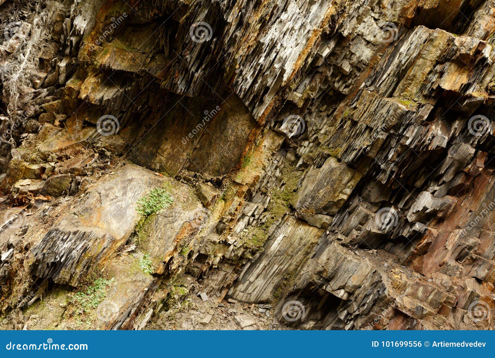 Diagonal Rock Material Texture. Macro of Old Mountain Stones Pattern ...