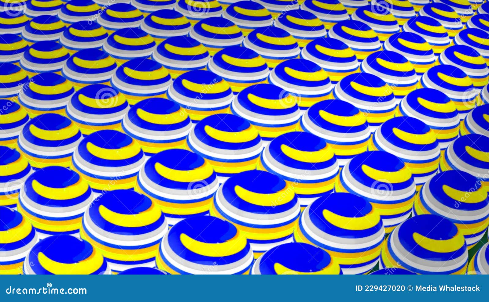 Spheres Same Color Optical Illusion Colored Lines Iron Balls Cartoon ...