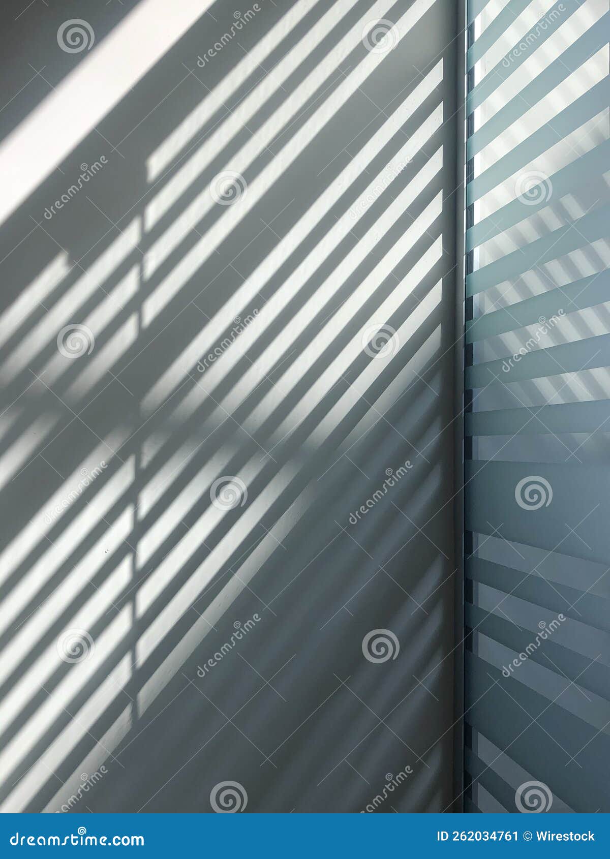 Shadows of the Lines on the Frosted Glass Stock Image - Image of ...