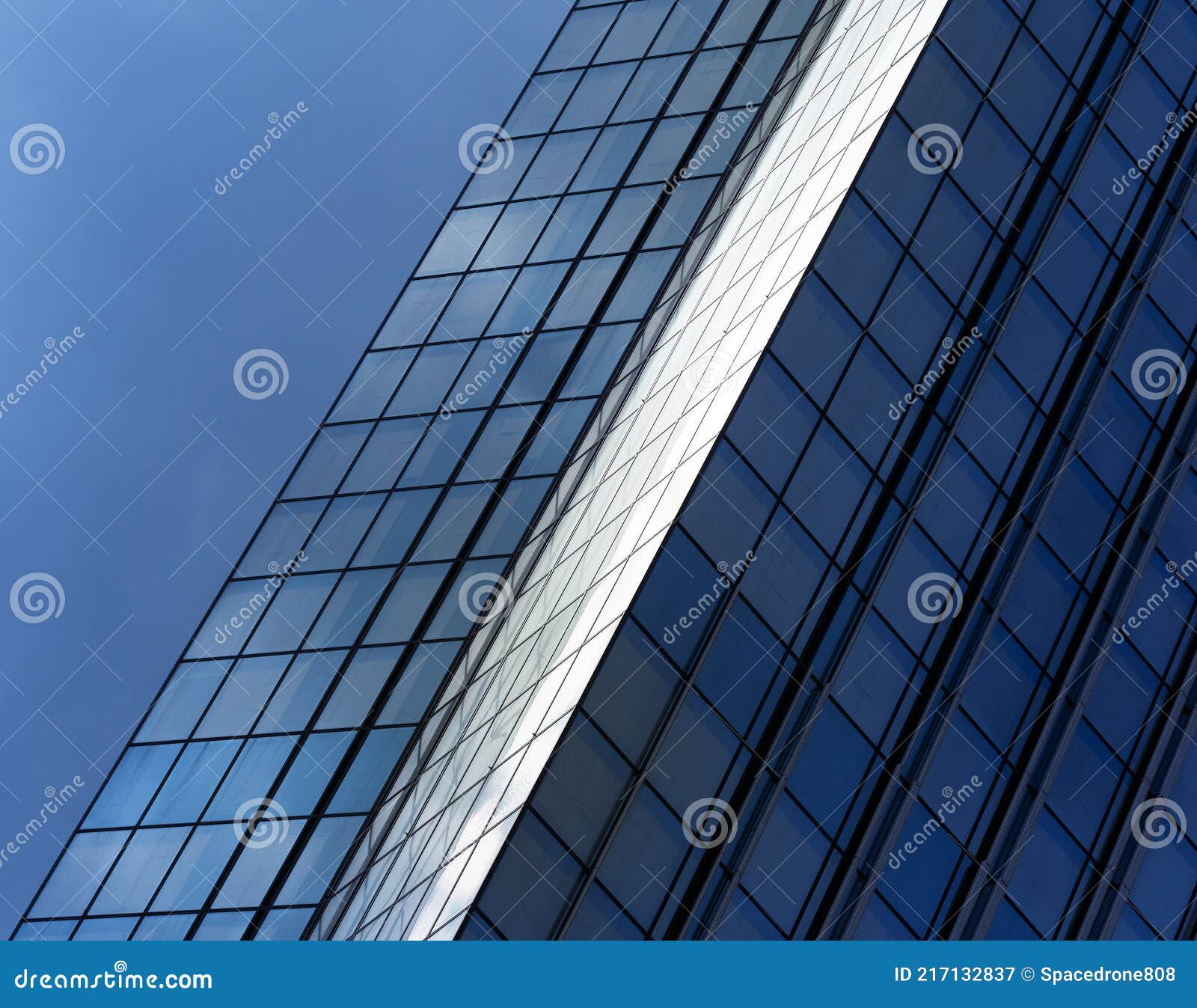 Diagonal Shapes of Modern Skyscrapers Background Stock Image - Image of ...