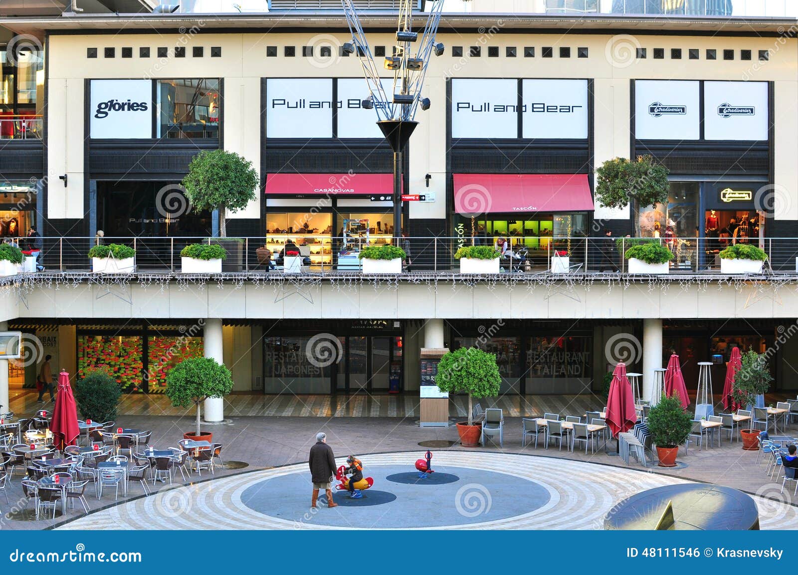 Diagonal Shopping Centre in Barcelona, Spain Editorial Photo - Image of ...